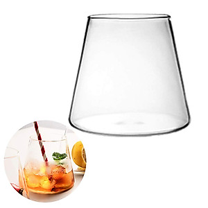 DOITOOL Wine Glass Cup Clear Coffee Cups Water Glasses Tumblers Espresso Glass Clear Glass Mugs Coffee Glass Mugs Glass Coffee Cup Coffee Glasses Drinking Glasses Crystal Margarita