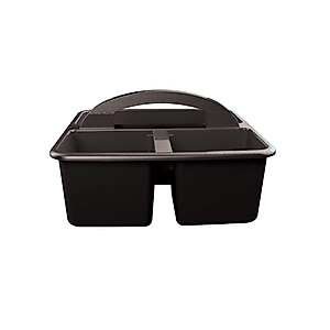 Creatology Black Utility Caddy Organize and Store Toys, Crafts Supplies, Jewelry, Paint, Brushes, and More - Bulk 12 Pack