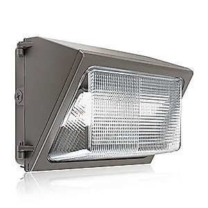 Konlite 100W LED Wall Pack Light 14500LM 145LM/W 5000K Daylight Dust to Dawn 0-10V Dimmable - ETL - 500W Equal