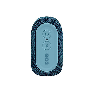 JBL Tune 510BT Wireless On-Ear Headphones with Purebass Sound + JBL Go 3 Portable Bluetooth Speaker - Blue