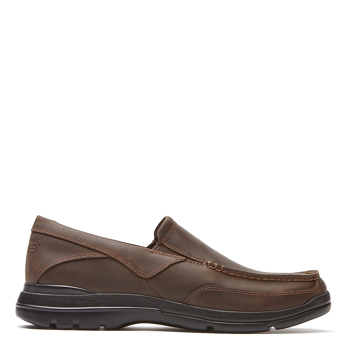 Rockport Men's Junction Point Slip-on, Chocolate, 12