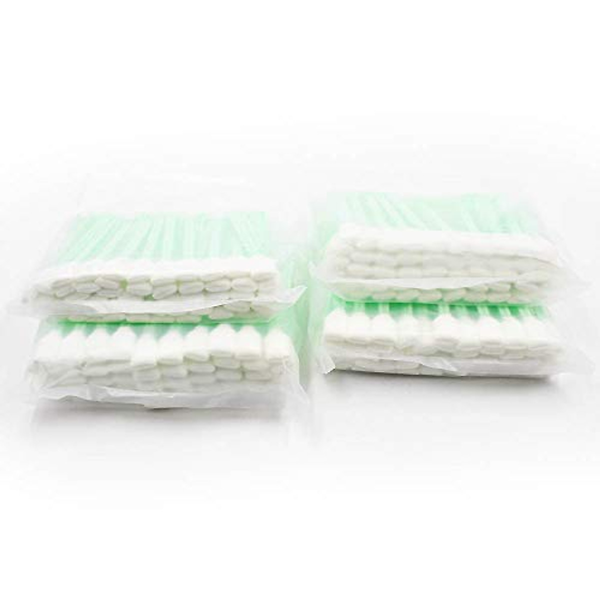 Hotwin 200 pcs Square Rectangle Foam Solvent Cleaning Swabs Sticks for Large Format Roland Mimaki Mutoh Printers