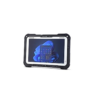 Panasonic Toughbook G2, FZ-G2 MK1, 10.1-inch Gloved Multi Touch+Digitizer, Intel Core i5-10310U 1.7GHz, 16GB, 512GB SSD, WiFi 6, BT,8MP Rear Camera, Win 10 Pro, Tablet Only (Renewed)