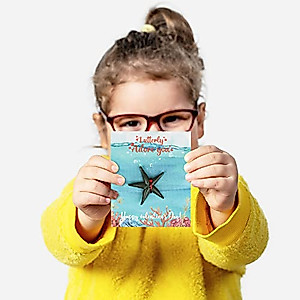 POPGIFTU 36 Pack Valentines Day Cards with Sea Animal Toys for Kids, Valentines Gift Set , Fun Valentines Party Favors for Boys Girls, Classroom Exchange Treat Prizes Bulk for School Class Teacher