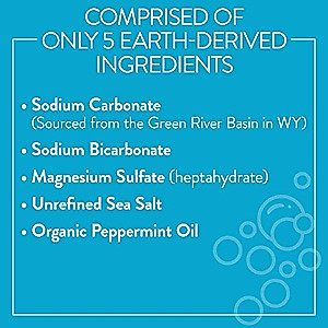 Molly's Suds Original Laundry Detergent Powder | Natural Laundry Detergent Powder for Sensitive Skin | Earth-Derived Ingredients, Stain Fighting | 70 Loads (Peppermint)