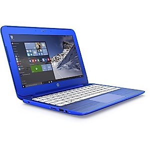 2016 HP Stream 11" HD LED Backlit Laptop PC, Intel Celeron Dual-Core Processor, 2GB RAM, 32GB SSD, Webcam, HDMI, WIFI, Bluetooth, 1 Year Microsoft Office 365 Personal, Windows 10, Blue