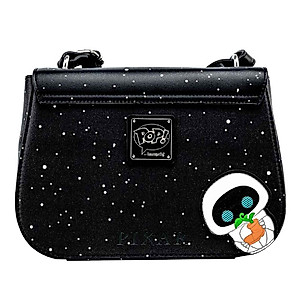 Loungefly Crossbody Bag Wall-E Eve Earth Day Official Pixar Black Size One Size