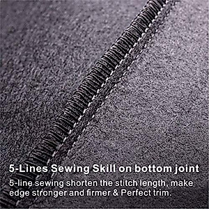 Hongruilite 1 2 3 5 7 10 15 20 25 Gallon 6/12/24-Pack Planting Grow Bags Black Fabric Grow Pots Bags for Hydroponic Indoor Plant Growing (15 Gallon w/Handles(12-Pack))