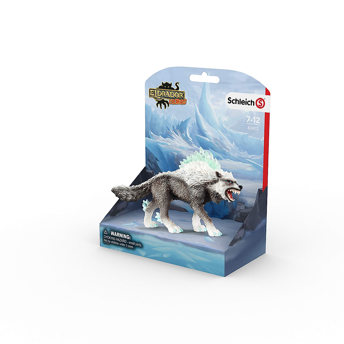 Schleich Eldrador, Eldrador Creatures, Action Figures for Boys and Girls 7-12 years old, Snow Wolf