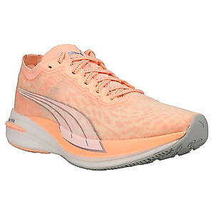 Puma Womens Deviate Nitro Wildwash Running Sneakers Shoes - Orange - Size 9 M