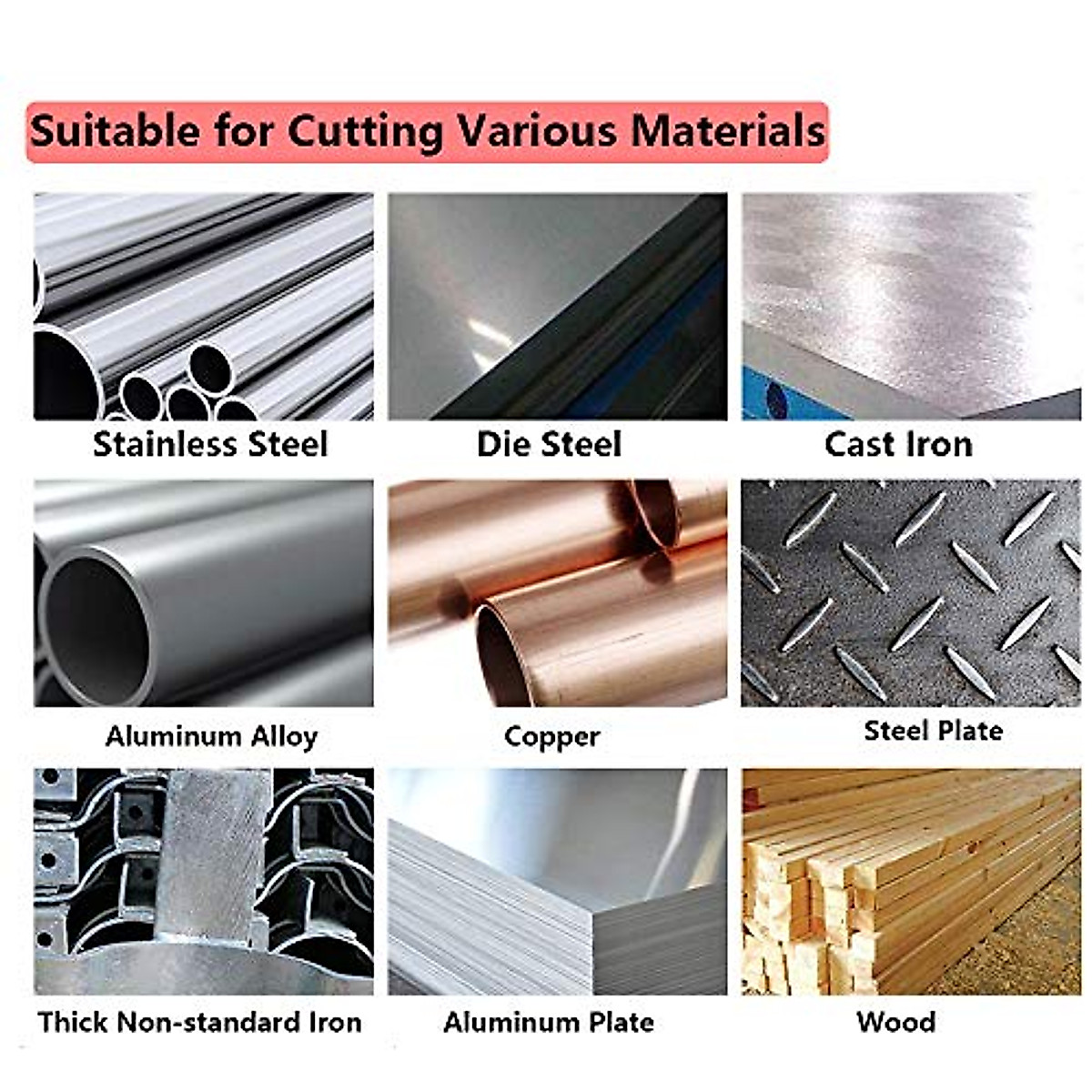 Rannb 38mm/1.5 Inch Hole Saw Carbide Tipped Hole Saw for Cutting Stainless Steel Plate, Iron, Steel