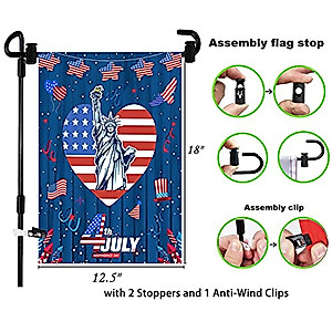 Seasonal Garden Flags Set of 12 Double Sided Burlap 12.5 x 18 Inch Valentine House Flag Garden Flags for OutsideNew Year Garden Flag Valentine Garden Flag st Patrick Flag for Outdoor Decorations Flags