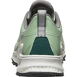 KEEN Women's Zionic Low Height Waterproof All Terrain Hiking Shoes, Desert Sage/Ember Glow, 9