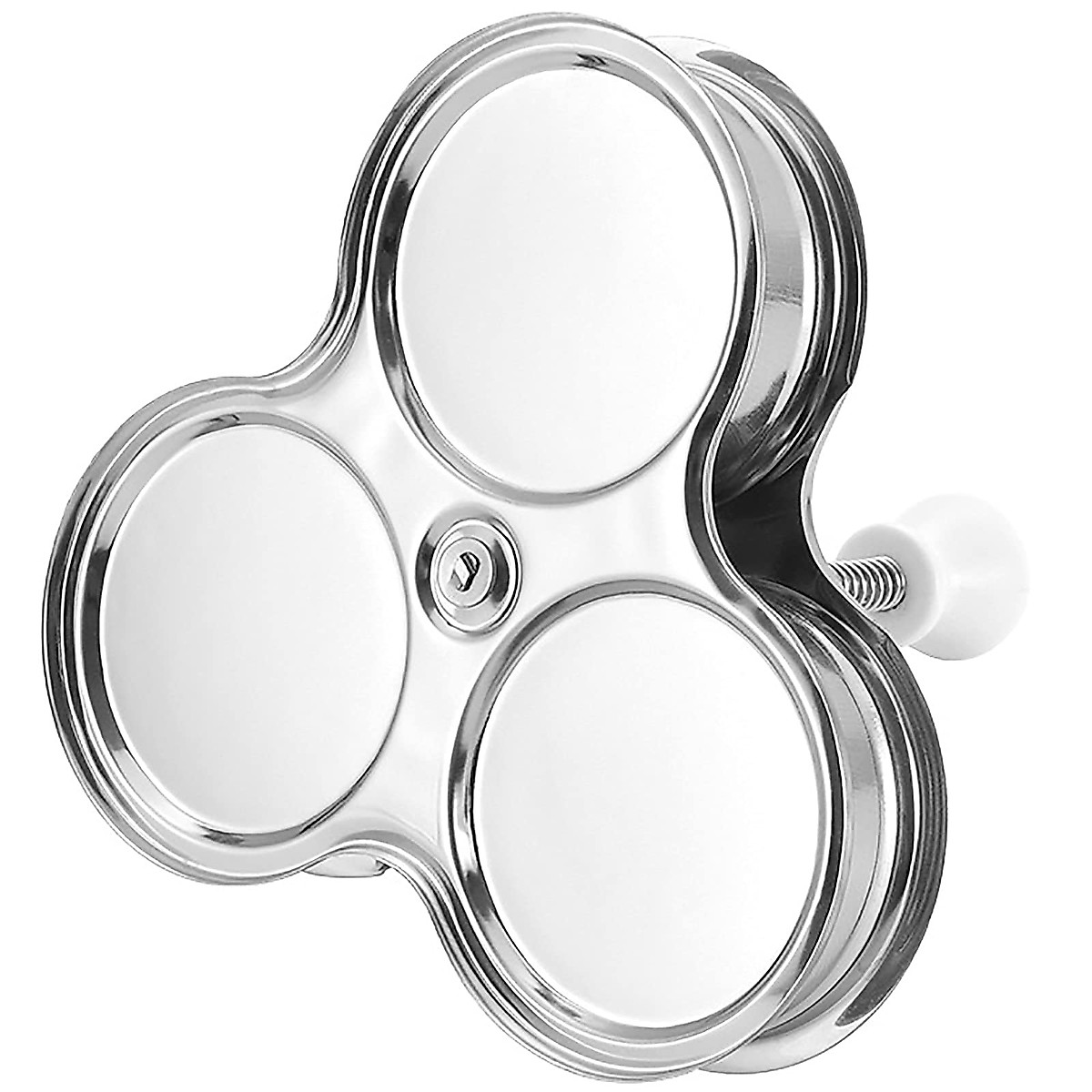 ZhoneQingXninREDEgg Poachers,Poached Egg Maker,Poached Egg Pan,Stainless Steel Egg,Poacher,Egg Boiler Cooker,Hard Boiled Egg Poacher (Size : With Hole)