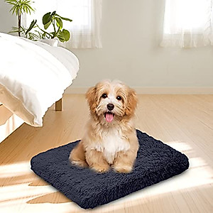 Dog Fluffy Bed, Square Plush Dog Bed, Soft Cloth Mat, Pets Soft Cushion Bed, Dog Bed Mats, Pet Friendly Bedding, Dog Bed Features, Plush Square Kennel Cat Mat Pet Kennel, Soft Cloth Mat for Dogs