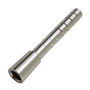 ZOEKO Stainless-Steel Arrow Inserts Suitable for ID .204" OD .281" Carbon Arrows, Suitable for 5/16" Field Points, Cuttable from 60-100 Grain (A Dozen) 3#