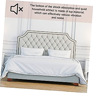 DOITOOL Bed Foot Booster Coaster Furniture Sofa Risers Lift Furniture Riser Table Lift Foam Flooring Foam Couch Bed Lifts Heavy Duty Desk Lifts Furniture Heightening Cushion Brown Casters