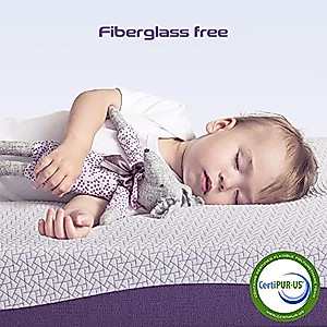 Sersper 8 Inch Bamboo Charcoal Cooling Gel Memory Foam Full Mattress -Medium Firm - with Moisture Wicking Cover and Edge Support for Motion Isolating - Made in North America