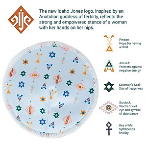 Idaho Jones Washable Reusable Nursing Pads for Breastfeeding - Oeko-Tex Certified Organic Bamboo Breast Pads with Laundry Bag & Waterproof Carrying Bag - Soft Ultra Absorbent Postpartum Pads - 5 Pairs