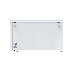 Hamilton Beach HZ4941 14 cu ft Upright Convertible Fridge/Freezer-Frost Free-Reversible Door-Removable Glass Shelves-LED Interior Light, White