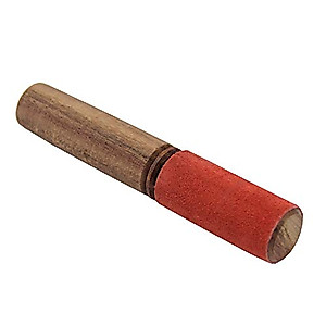 Traditional Tibetan Yoga Hard Wood Singing Bowl leather wrapped Striker Mallet Beater Tool for Meditation, Chakra Healing, Prayer, Yoga, and Mindfulness
