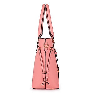 Montana West 3PCS Purses for Women Tote Purse and Wallet Set Shoulder Satchel Bags MWC3-C032WPK