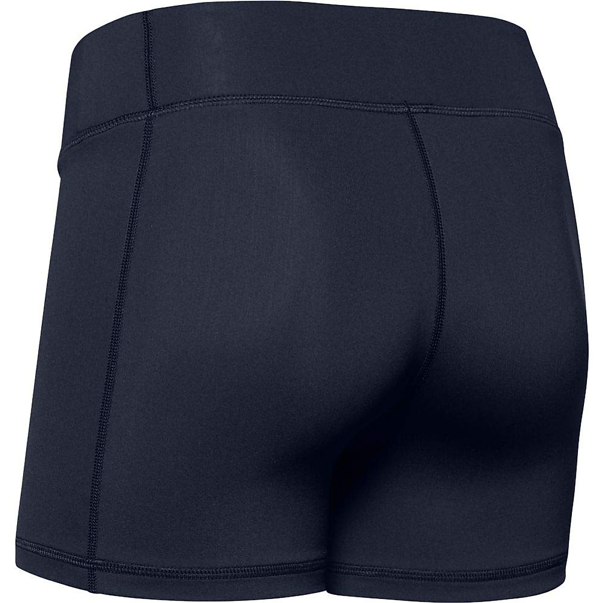 Under Armour Women's Team Shorty 4 , Midnight Navy (410)/White , Large