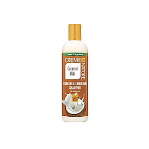 Creme of Nature Shampoo with Coconut Milk, Detangling and Conditioning Formula for Normal Hair, 12 Fl Oz