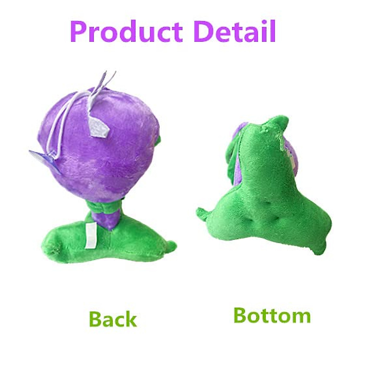 8" 1 PCS PVZ Plant and Zombies Plush Toy Stuffed Soft Doll, PVZ Plush Sunflower Figure Toy New