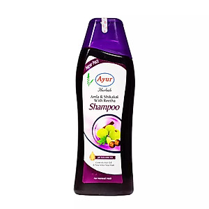 Ayur Herbal Shampoo Amla & Shikakai with Reetha for Normal Hair