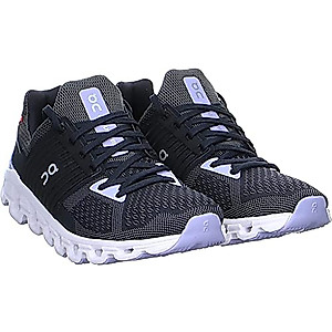 ON Women's Cloudswift Running Shoes, Magnet/Lavender, 5.5