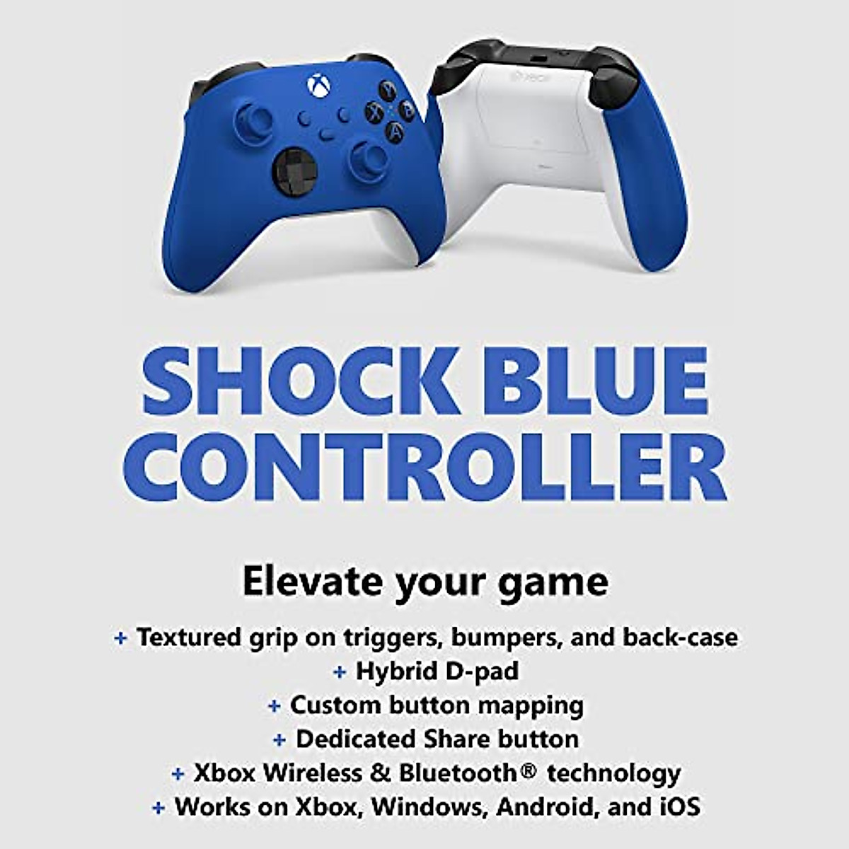 Xbox Core Wireless Controller – Shock Blue