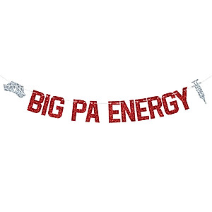 Big PA Energy Banner, Congrats PA, Future PA, Class of 2024 Nursing School Graduation Party Decorations Supplies