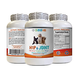 MY LUCKY PETS LLC Hip and Joint for Dogs - Dog Hip and Joint Complex - Vet Approved - Powerful Formula - Immune Support - Increase Joint Mobility - Dog glucosamine and msm - 1 Bottle (120 Tablets)