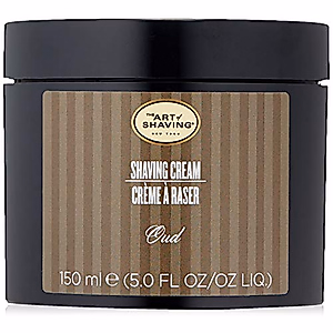 The Art of Shaving Oud Men's Shaving Cream - Protects Against Irritation and Razor Burn, Clinically Tested for Sensitive Skin, 5 Oz
