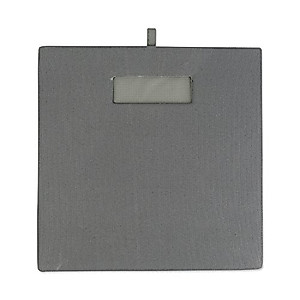 DII Poly-Cube Storage Collection Hard Sided, Collapsible Solid, Small, Gray