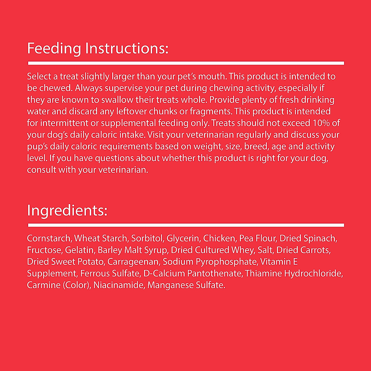 DreamBone Holiday Canes, 3 Count, Made with Real Chicken, Rawhide-Free Chews for Dogs