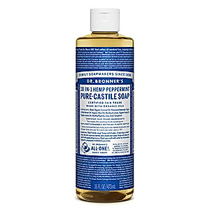 CASTILE SOAP PPRMNT 16OZ