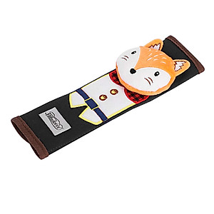 Cartoon Car Seat Belt Cover Shoulder Strap Pad Universal Safety Belt Strap Cushion Pads for a More Comfortable Driving Cute Animal Doll Seat Belt Protector Pad Soft Neck Support Car Seatbelt Cover