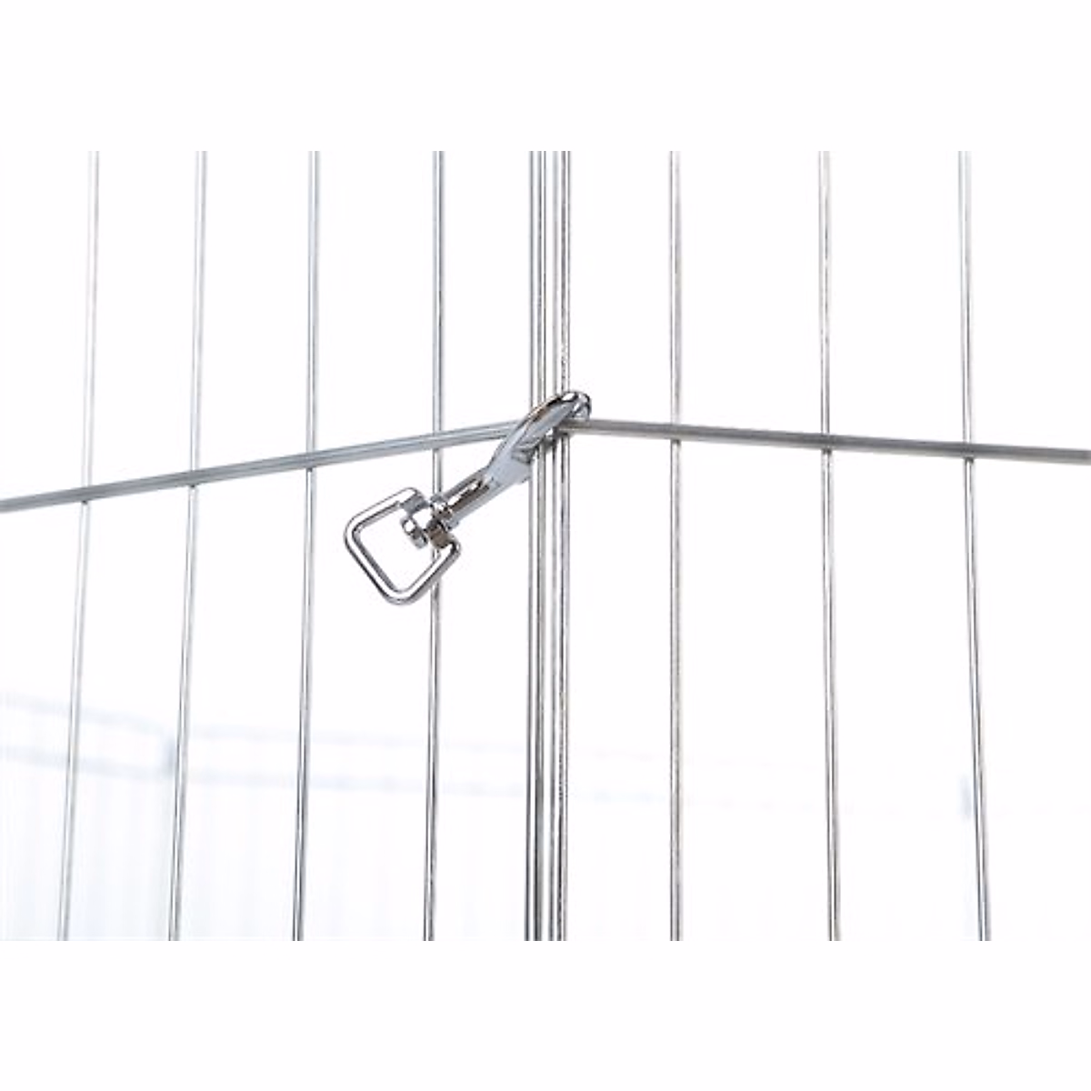 Confidence Pet Metal Playpen Exercise Pen Fence Cat Kennel XL