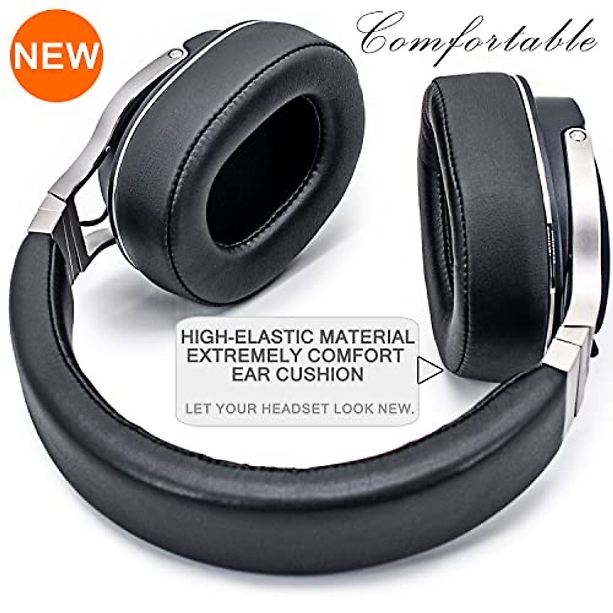 Sixsop PM-3 Earpads Compatible with Oppo PM-3 PM3 PM 3 Headphones Replacement Ear Pads/Ear Cushion/Ear Cups