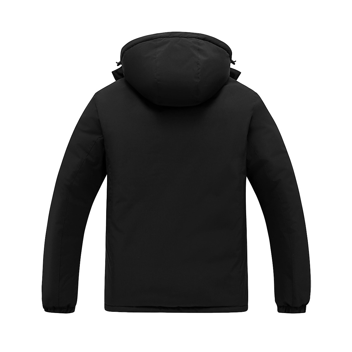 wantdo Men's Winter Ski Jacket Waterproof Snow Jacket Windproof Mountain Raincoat Hooded Navy XL