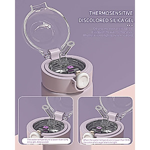 Insulated Travel Cup 8 Oz Stainless Steel Vacuum Travel Cup With Lid, Coffee Cup With Leak-Proof Flap, Splash-Proof, Reusable Thermos For Hiking (black)