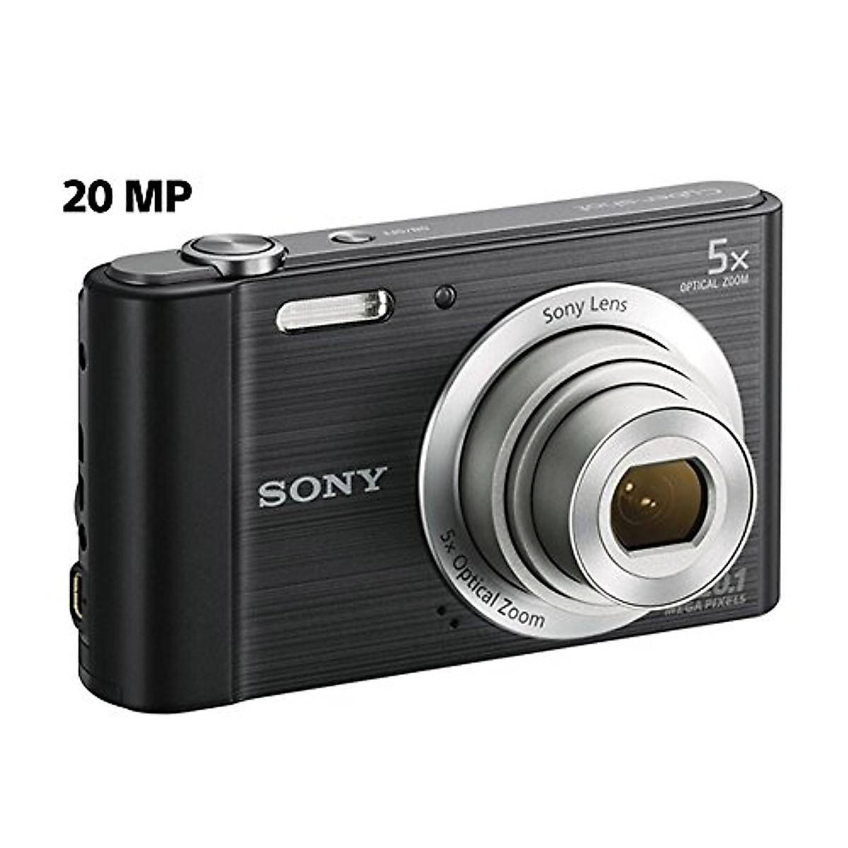 Sony Cyber-Shot DSC-W800 Digital Camera (Black)