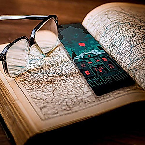 IT Chapter Two – Pennywise – Neibolt House - Glossy Bookmark with Tassel for Gifting and Collecting