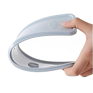 2PCS Noodle Storage Box, Plastic Pasta Storage Container Kitchen Spaghetti Food Storage Box with Lid Fridge Airtight Organizer for Noodles, Eggs, Fruits Snacks (Blue&Green)