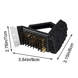 Barbecue Cleaning Brush Durable Grill Scraper Solid Clean Brushes for Easier and Effective Clean
