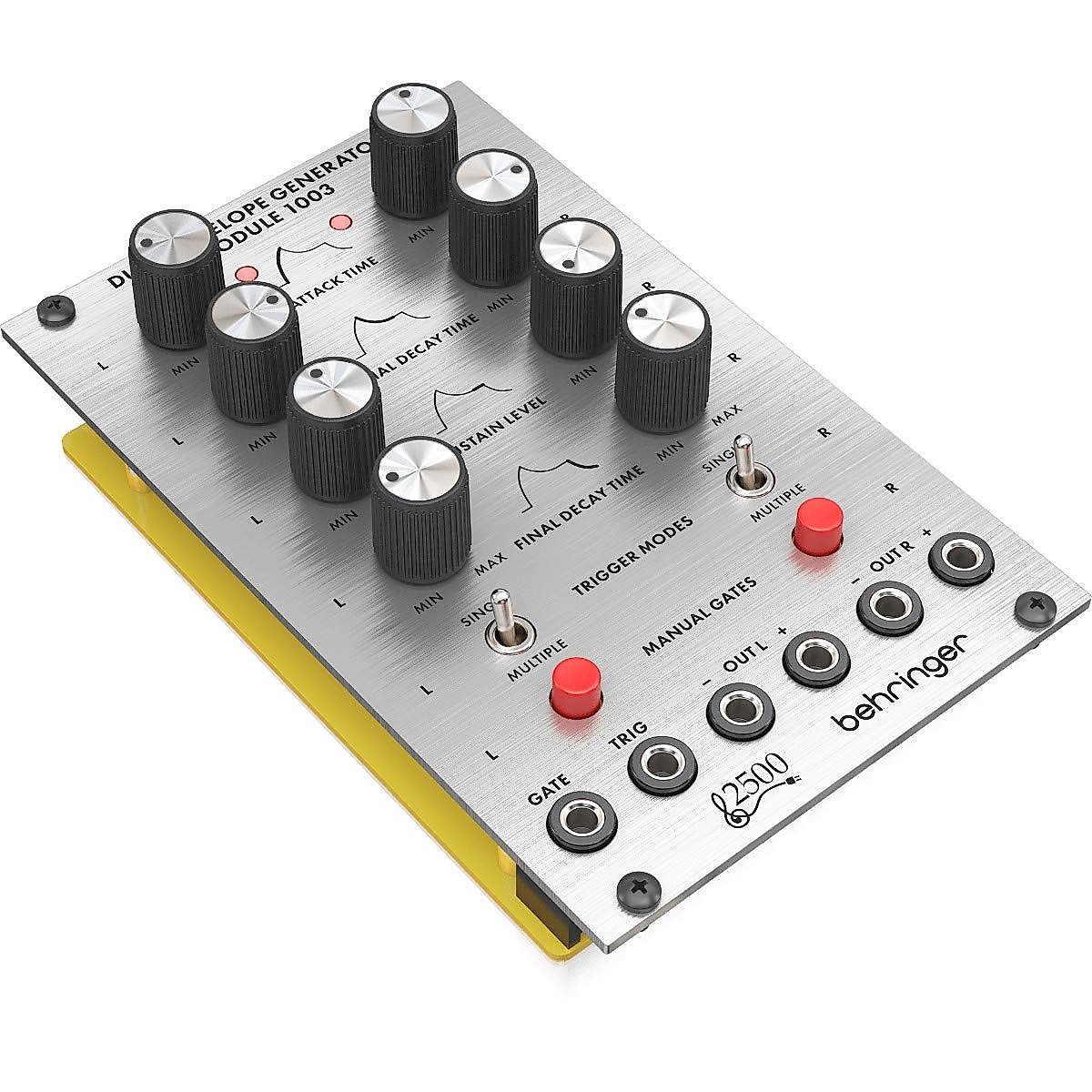 Behringer DUAL ENVELOPE GENERATOR MODULE 1003 Legendary 2500 Series Dual Envelope Generator Module for Eurorack
