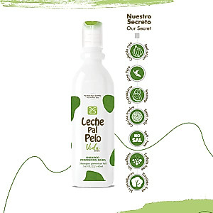 Leche Pal Pelo Vida Detox - Purify Shampoo. Hair Fall Control with Red Onion, Aloe Vera and Graviola. Shampoo de cebolla para la caida del cabello. SLS & Paraben Free | 14.9 fl.oz
