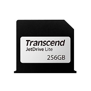 Transcend 256GB JetDrive Lite 130 Storage Expansion Card for 13-Inch MacBook Air (TS256GJDL130) Black